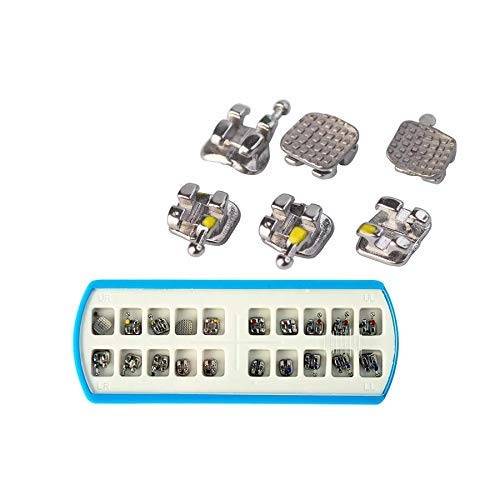 UDG Metal Bracket Bulk Kit-400 Metal Brackets and 160 Buccal Tubes-20 ...
